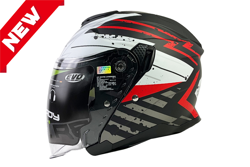 CA935｜雙鏡造型帽/CA935｜【閃電】雙鏡造型帽-EVO HELMETS 智同企業