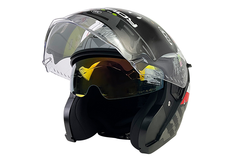 CA935｜雙鏡造型帽/CA935｜【閃電】雙鏡造型帽-EVO HELMETS 智同企業